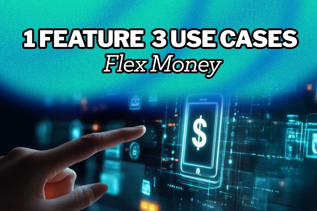 One Feature, Three Use Cases: Flex Money